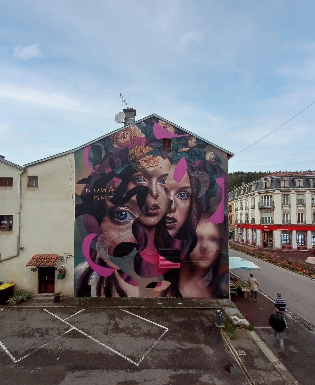 Mural by Matthieu Koga in Raon-l’Étape, France (4 photos) | STREET ART ...