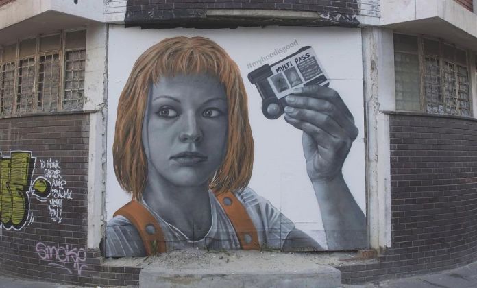 Discover the Iconic Leeloo Holding her Multipass in Cape Town’s ...