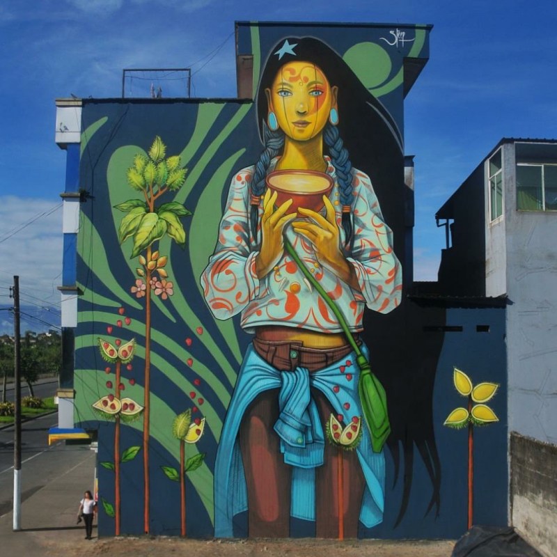 6 Murals by STEEP: A Cultural and Visual Journey | STREET ART UTOPIA