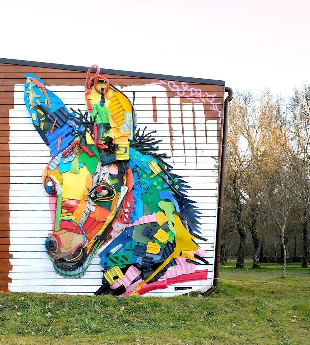 Trash to Treasure: Bordalo II’s Eco Donkey Project Raises Environmental ...