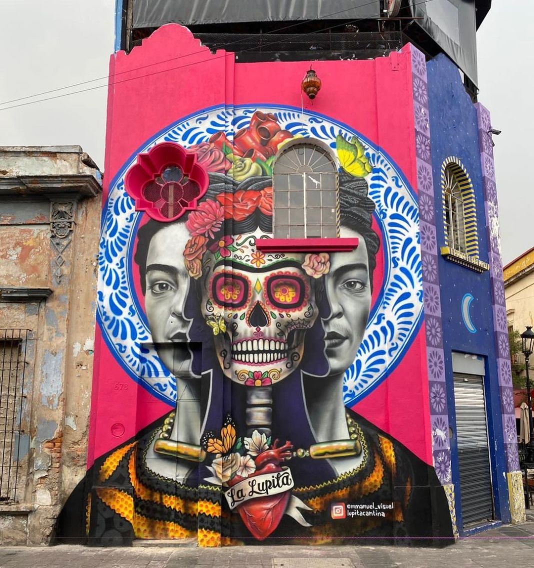 Frida Kahlo’s Enduring Spirit: A Striking Mural Unveiled at La Lupita ...
