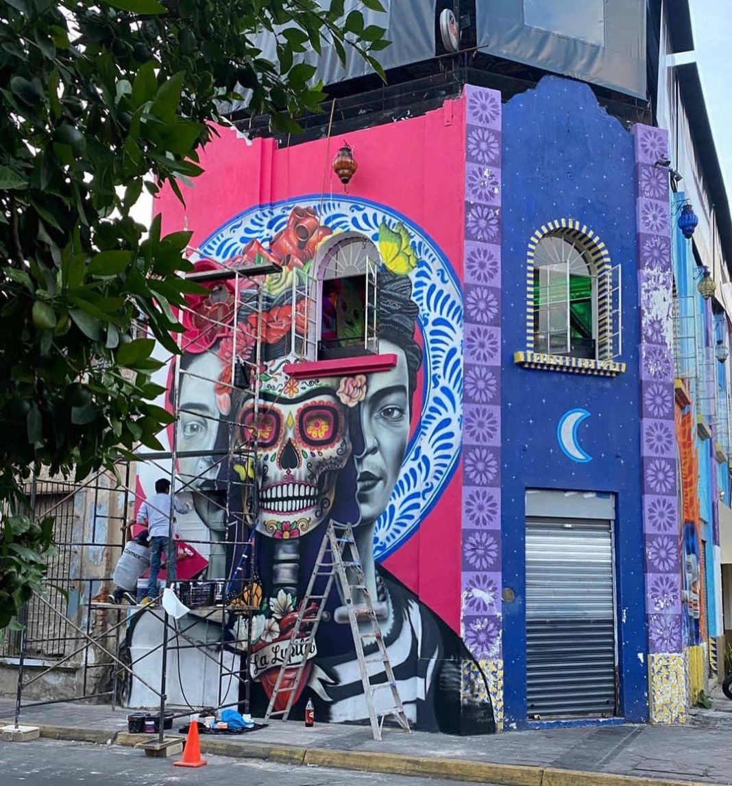 Frida Kahlo’s Enduring Spirit: A Striking Mural Unveiled at La Lupita ...