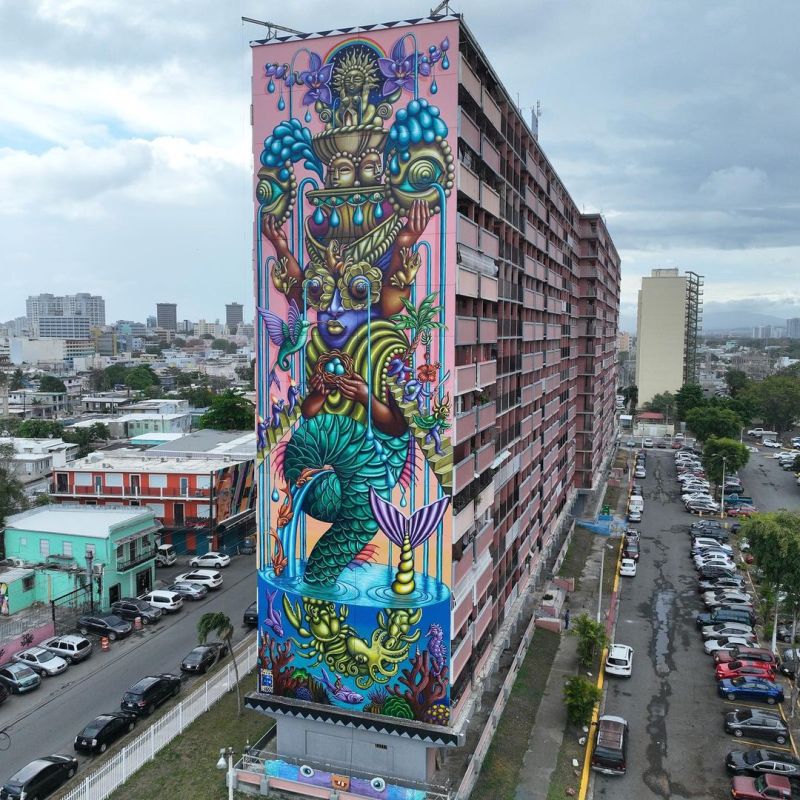 The Vibrant Mural that’s Captivating Santurce | STREET ART UTOPIA