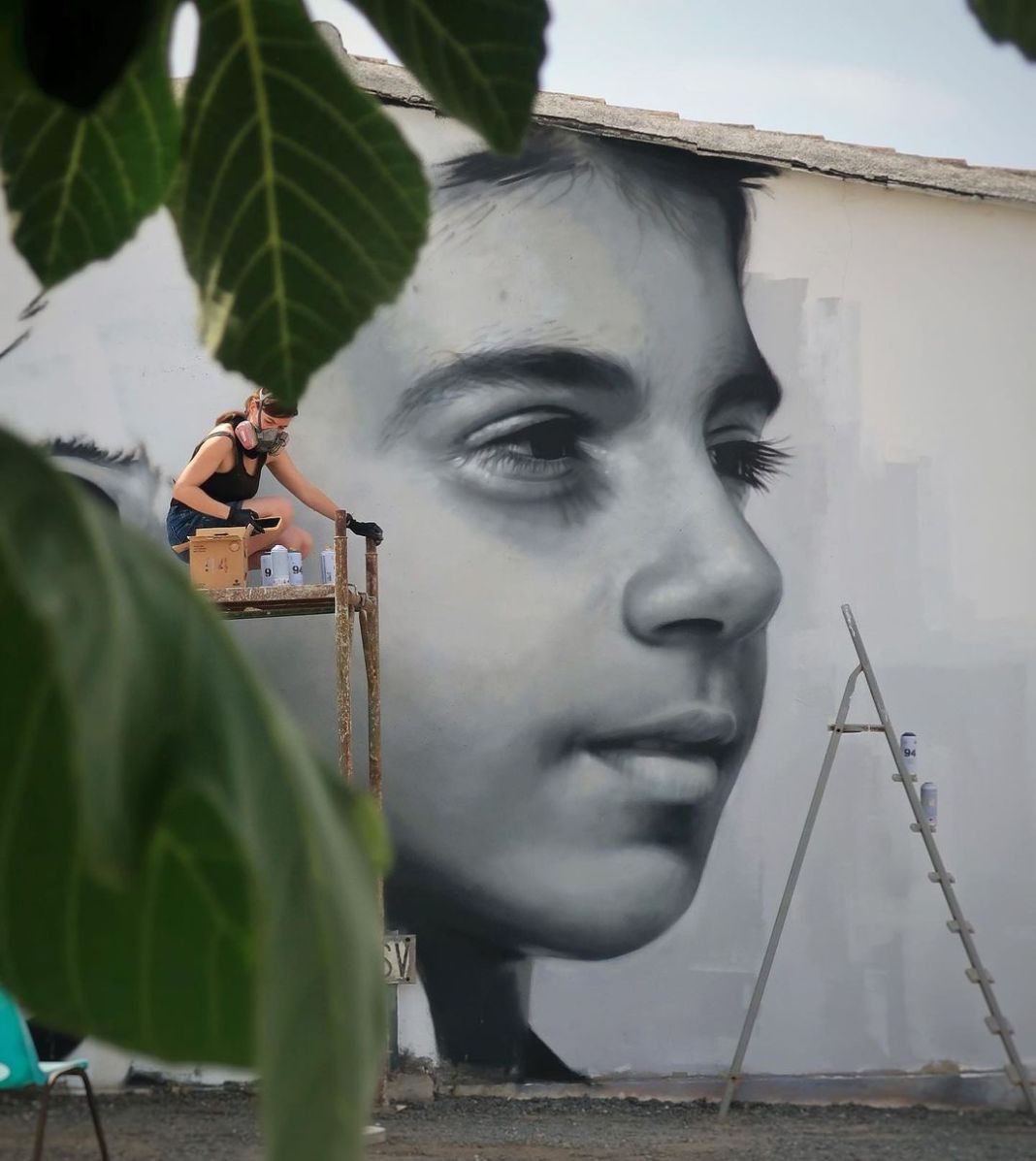 “Andreas” by ZABOU in Athienou, Cyprus | STREET ART UTOPIA