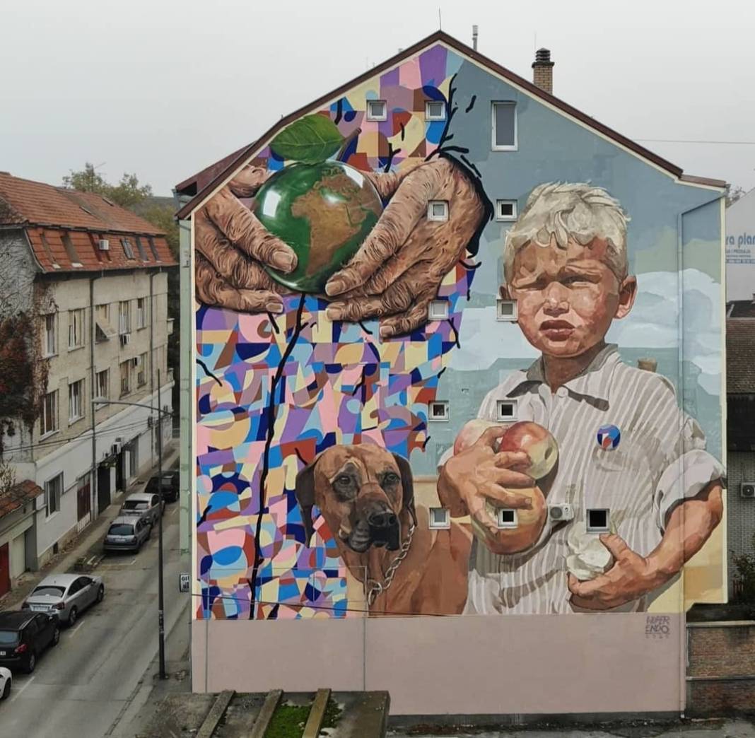 Childhood- the best part of life. Murals by Wuper Kec | STREET ART UTOPIA