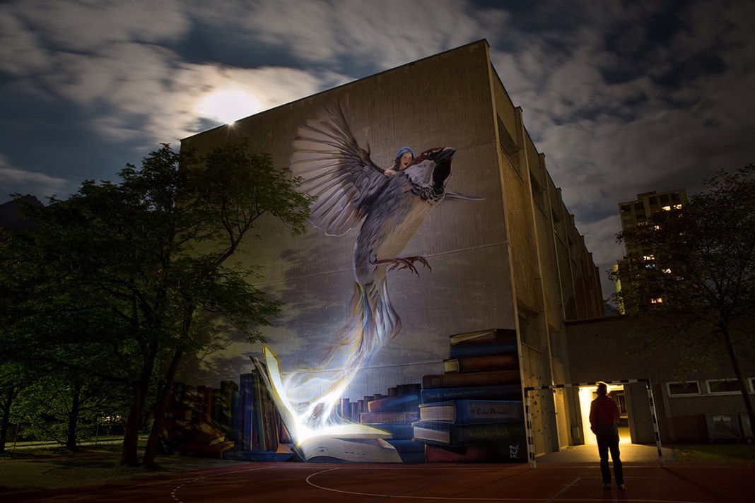 “I have a dream” – Mural by Fabian Bane Florin and Pest in Chur ...