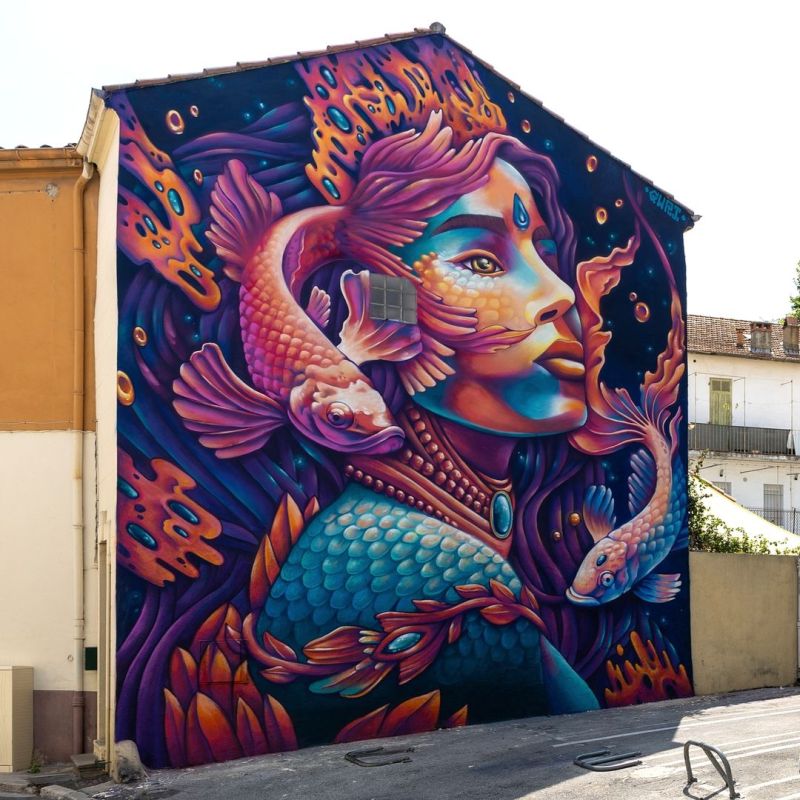 Nymph of the Mediterranean Sea – By GURÍ in La Seyne-sur-Mer, France (4 ...