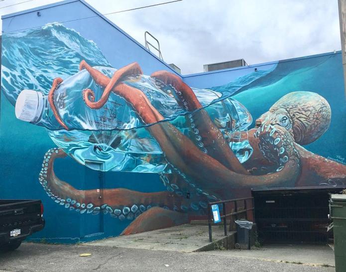 4 Photos of Octopus Mural by Tyler Toews in Vancouver, Canada | STREET ...