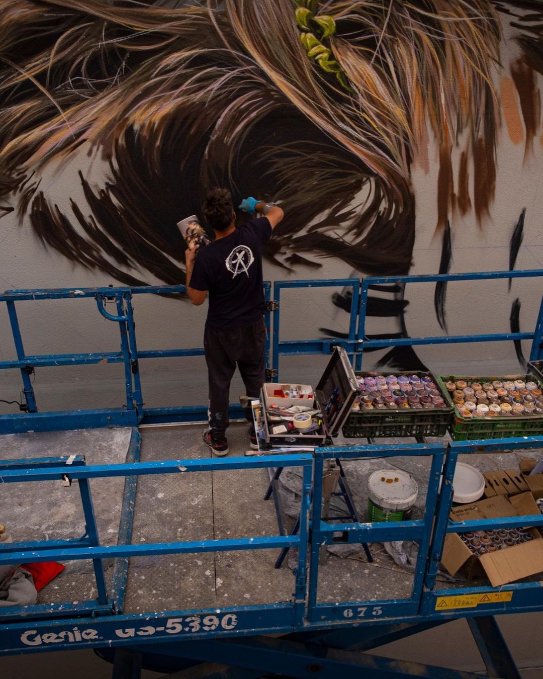 5 Photos of Mural by Da2 in Guardo, Spain | STREET ART UTOPIA