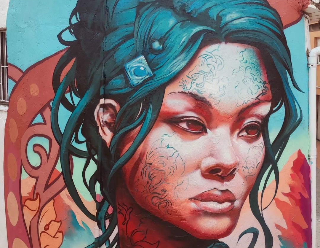 3 Photos of Mural by YΣΚΘ in Alfafara, Spain for Art-Fafara Art-Street ...