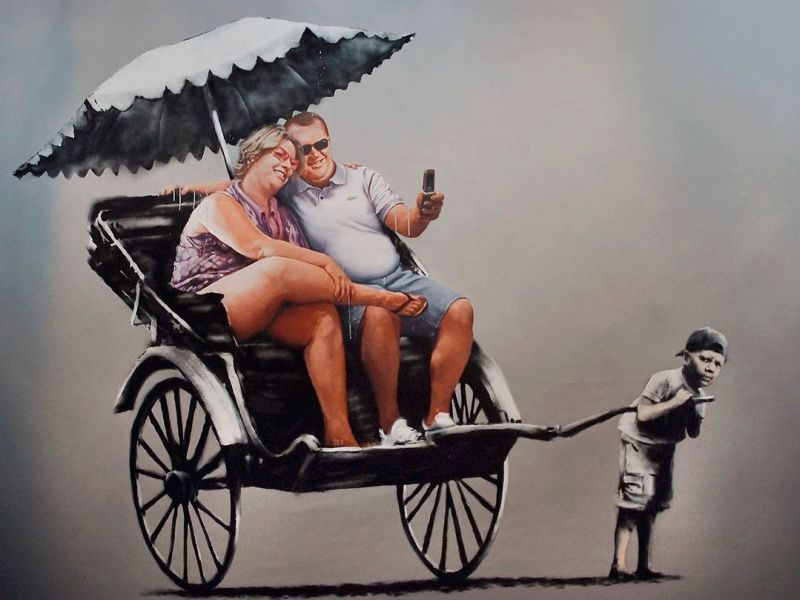Banksy on Capitalism: Challenging Inequality and Consumerism Through ...
