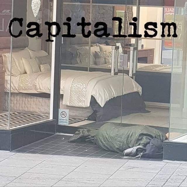 Capitalism breeds innovation - STREET ART UTOPIA