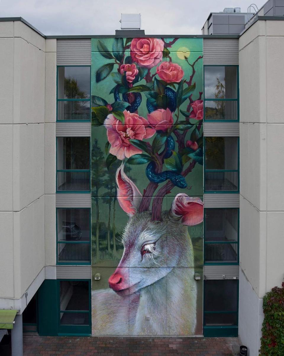 10 Breathtaking Murals by Natalia Rak That Turn City Walls Into Dreams ...