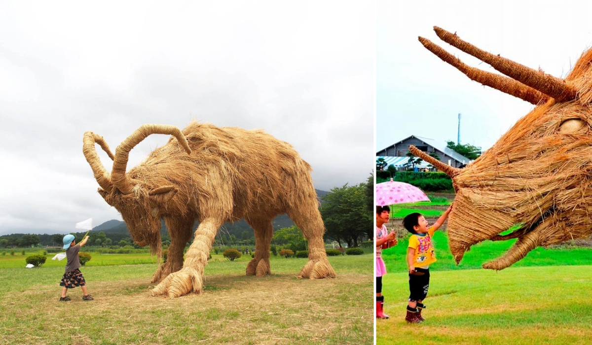 Giant Straw Animals Invade Japanese Fields: Inside the Wara Art ...
