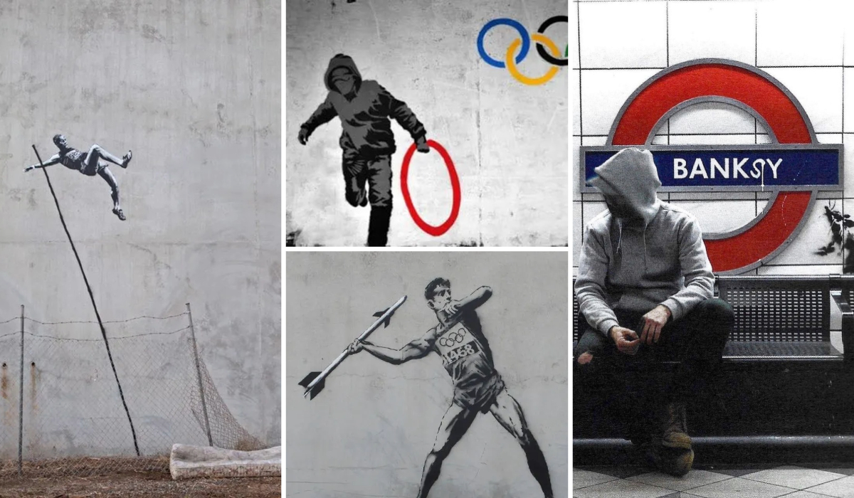 Banksy's Olympic Street Art: Truths About the Games - STREET ART UTOPIA
