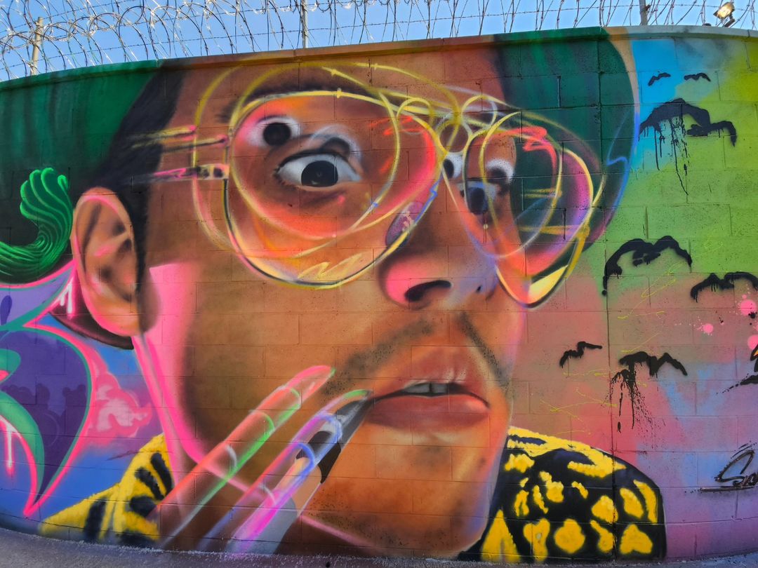 "We can't stop here, this is bat country" - Post Graffiti by HUETEK in ...