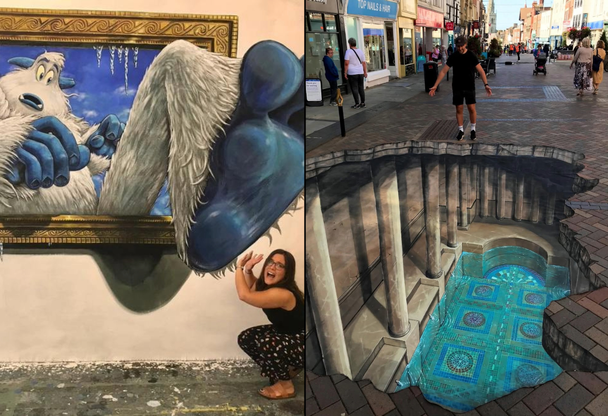 Cool Street Art Illusions