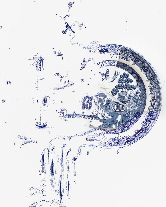 What Happens When a Plate Shatters and Its Artistic Pieces Go Free ...