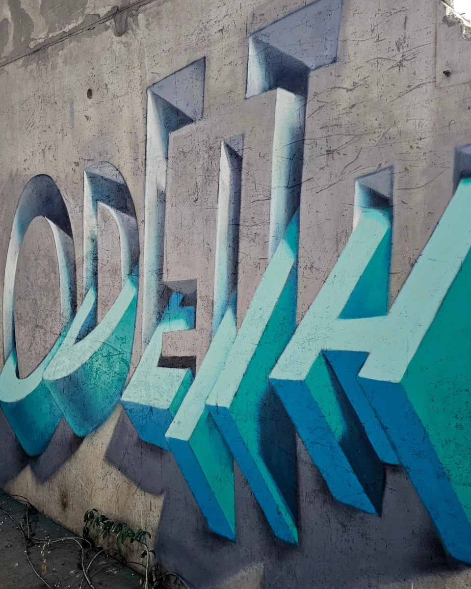 Odeith’s 3D Graffiti Brings Abandoned Wall to Life - STREET ART UTOPIA