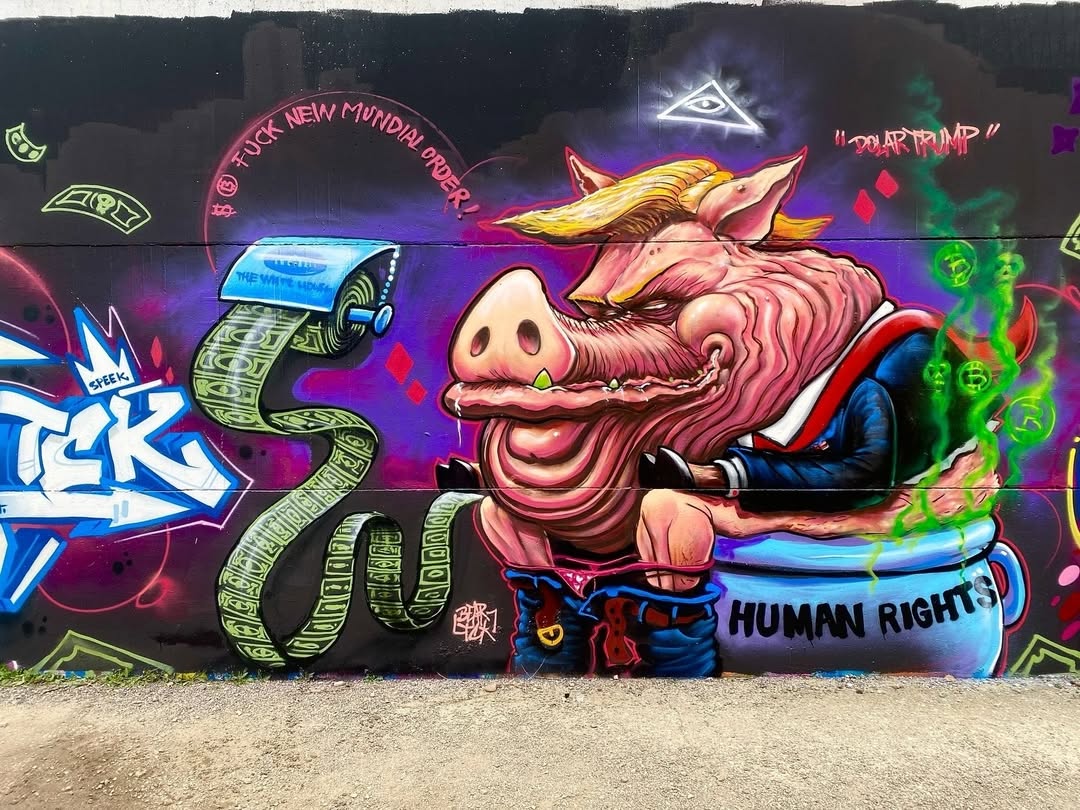 The Crime Kings 2025: Dollar Trump - STREET ART UTOPIA