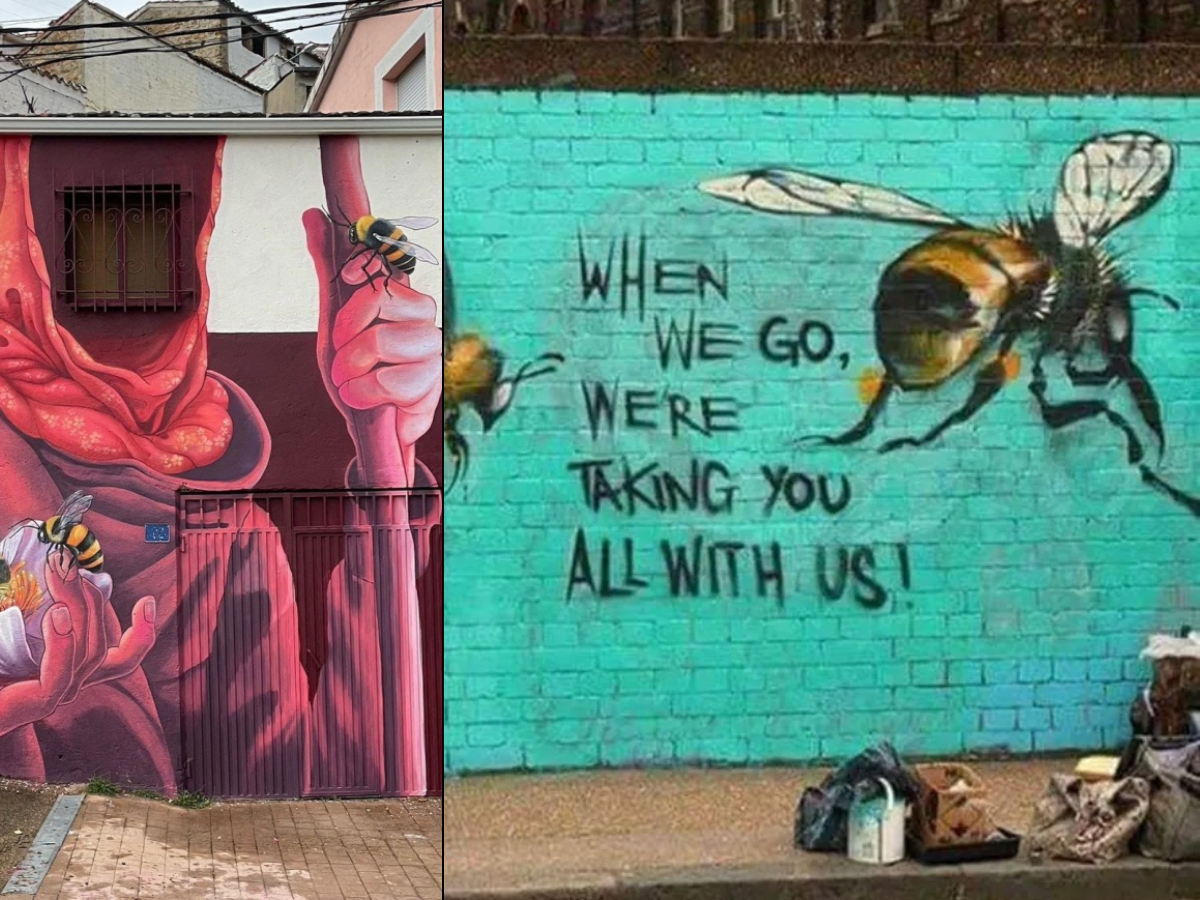 Before the Buzz Is Gone: 8 Must-See Bee Murals From Around the World ...