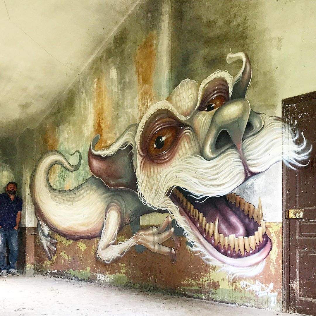 9 Street Art Dragons That Look Ready to Fly Off the Wall - STREET ART ...
