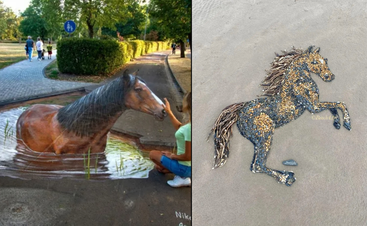 Horse Art (9 Photos) - STREET ART UTOPIA