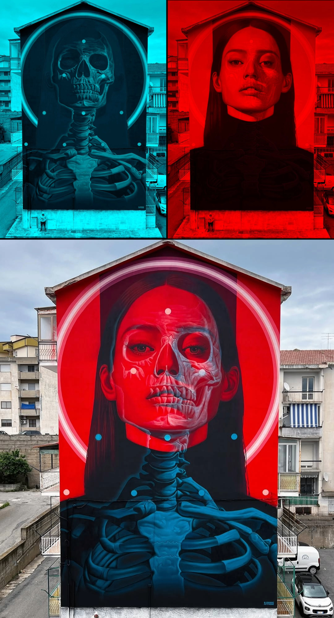 Skeleton Art (15 Photos) - STREET ART UTOPIA