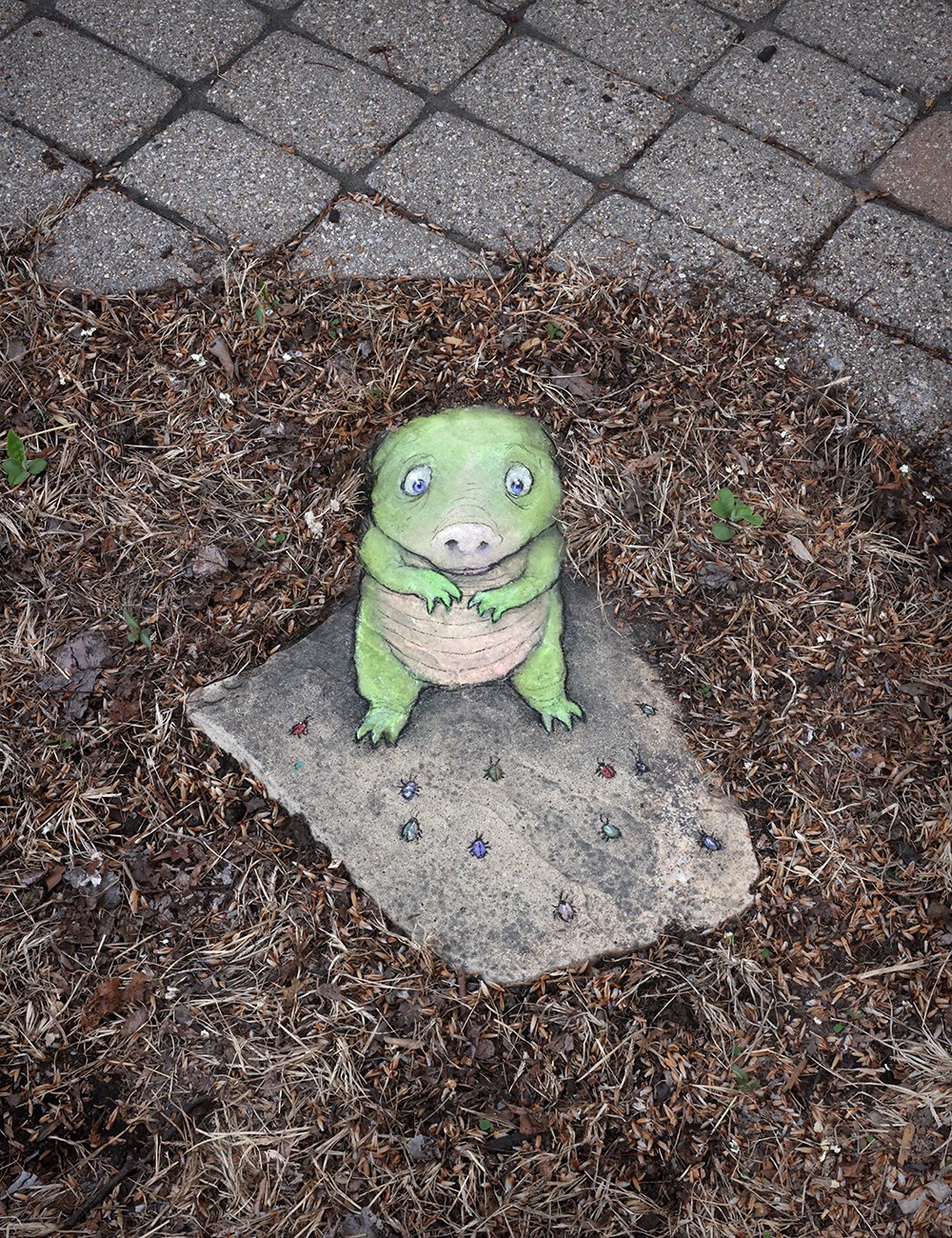 Happy Art by David Zinn! (16 Photos) - STREET ART UTOPIA