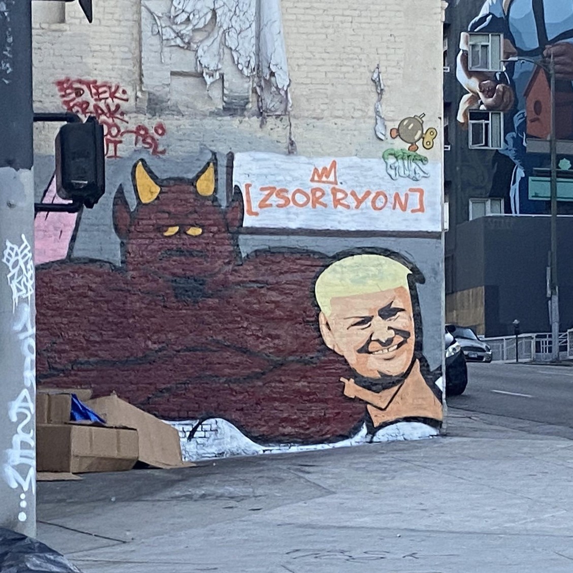 Donald Trump Mural (Photos and Video) - STREET ART UTOPIA