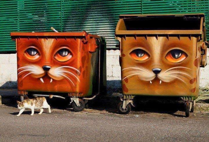 Garbage With Style (8 Photos) - STREET ART UTOPIA