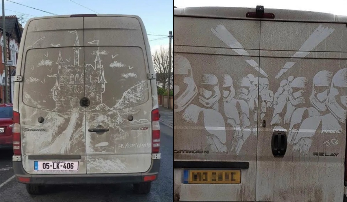 Dirty Van Art (8 Photos) - STREET ART UTOPIA