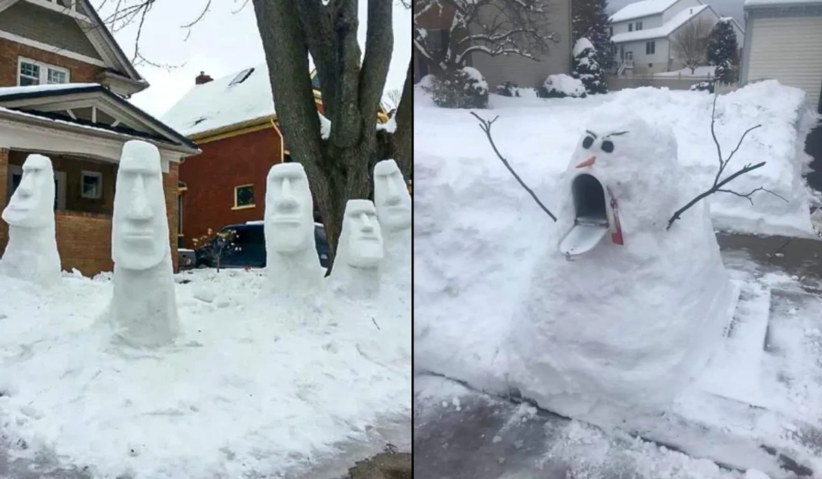 Fun With Snow (8 Photos) - STREET ART UTOPIA