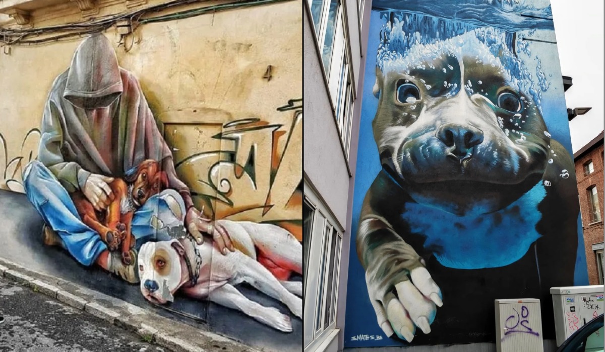 Only For Dog Lovers (10 Photos) - STREET ART UTOPIA
