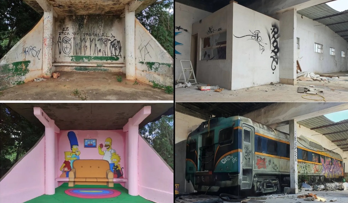 When Waiting (14 Stops) - STREET ART UTOPIA